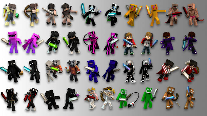 Make awesome custom minecraft renders by Jevgaming | Fiverr