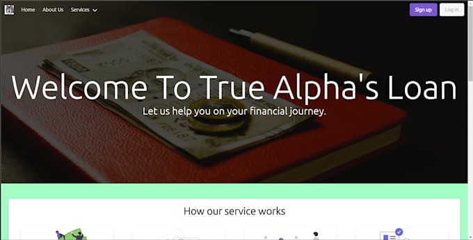 Create your frontend for web app by Armanibrown863 | Fiverr