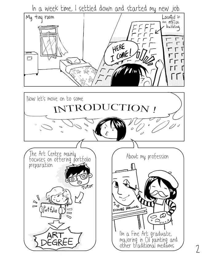 Draw cute storytelling comic by Soracilipi | Fiverr