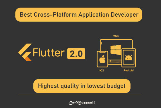 Make android ios and web application using flutter by Ce_muzzamil | Fiverr