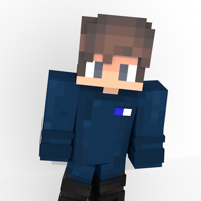 Create you 2 renderings of your minecraft skin by Kuralix | Fiverr