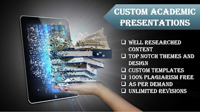 Create research based academic powerpoint presentations by ...