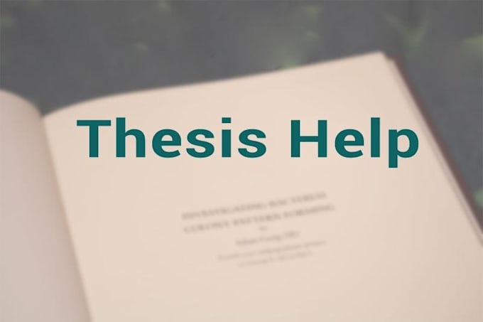 Do your complete thesis by Innovationx175 | Fiverr