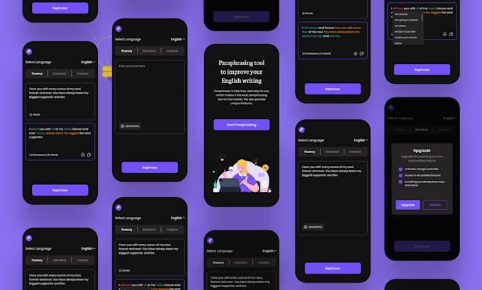 Design creative ui ux in figma and adobe xd by Solutionsguru7 | Fiverr