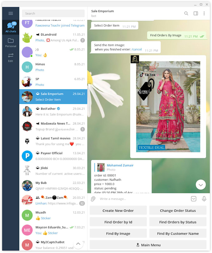Create high functional telegram bots by Mhdzumair | Fiverr