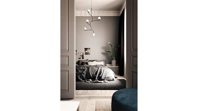 Model and realistic render your scene by Batuhankilidsgn | Fiverr