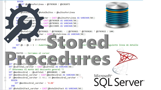 Do stored procedures of sql server for your database by Albertprogram ...