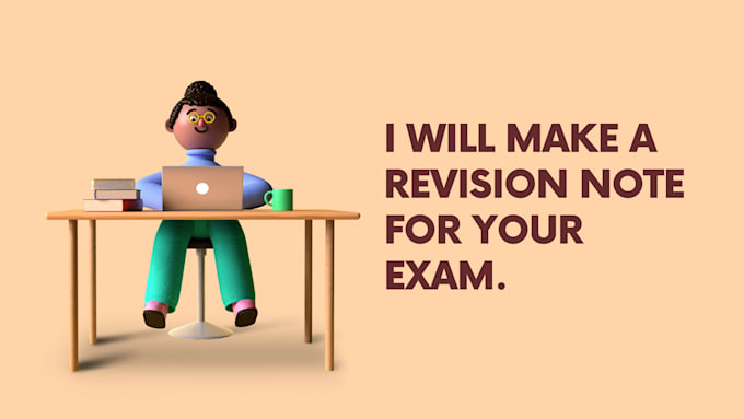 Make a revision note for your exam by Janetlim822 | Fiverr