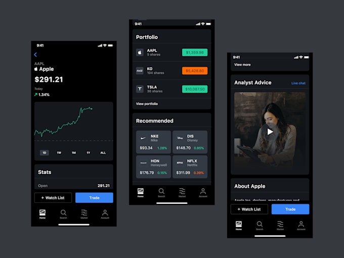 Design a timeless app for your business by Kylewilkinspro | Fiverr