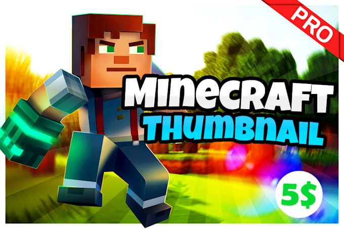 Make best 2d viral minecraft thumbnails in 24 hours by Atulyadav91 | Fiverr