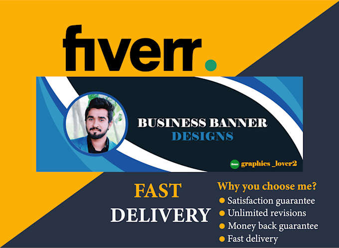 Design amazing banners for your business by Graphics_lover2 | Fiverr