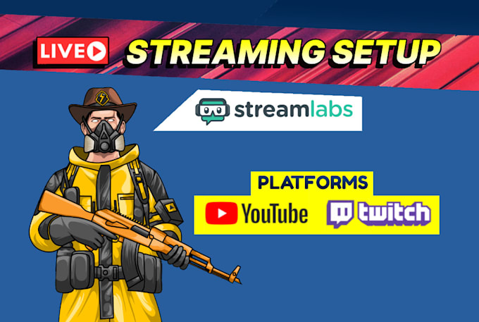 Setup your streamlabs obs for professional live streaming by Deepakthepathak | Fiverr