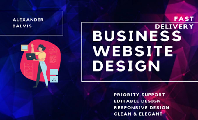Do professional website designing for your business by Alexanderbalvis ...