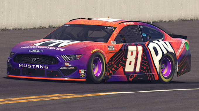 Design an iracing stock car or production car livery by Pnewton27 | Fiverr
