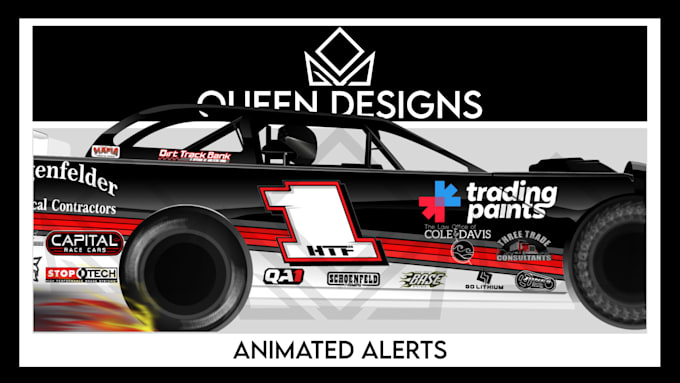 Create custom animated twitch alerts by Queenorder66 | Fiverr