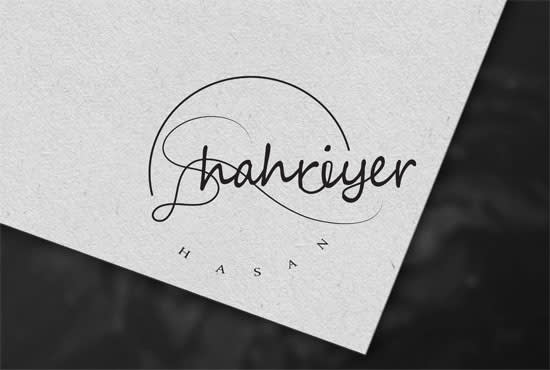 Create your signature logo with vector file by Logoflow7 | Fiverr