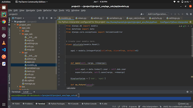 Be your django, python websites and api developer by Manishsingh166 ...