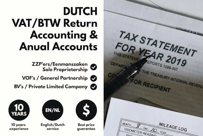 Do dutch vat return and accounting and annual accounts by Sandertax ...