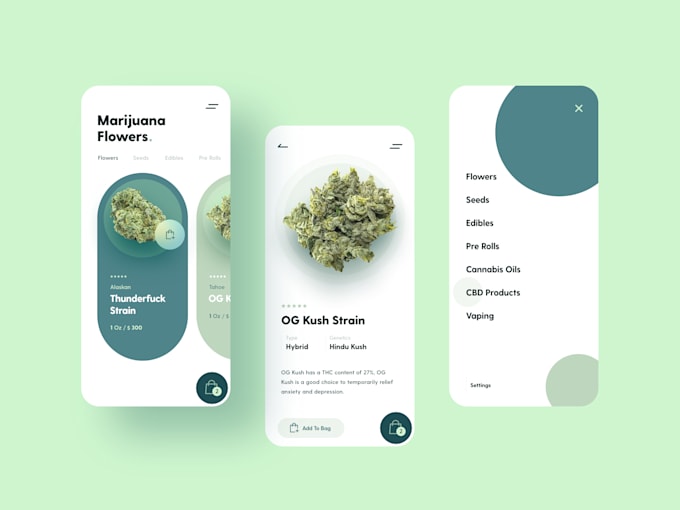 Design and develop marijuana delivery app development by Ishaankumar596 ...