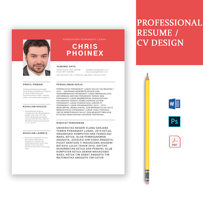 Design resume template and rewrite by Ctdesign23 | Fiverr