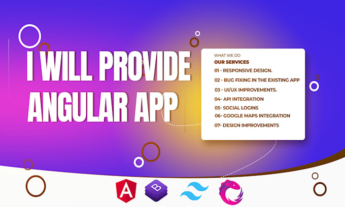 Build dynamic angular web applications for you by Raidastgeer | Fiverr