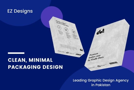 Create a minimal, elegant box packaging design by Ezdesigns_ | Fiverr