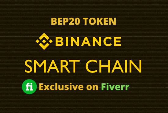Create bep20 token on binance smart chain by Crypto_boy | Fiverr