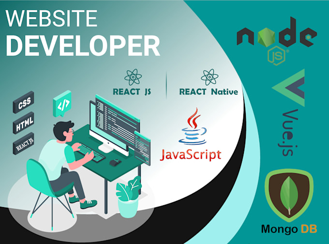 Create a responsive website using html, css, react js by M_zeeshan3 ...