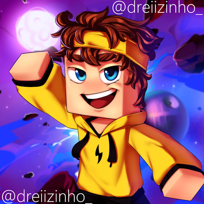 Draw a minecraft avatar in hight quality by Andreiidrawings | Fiverr