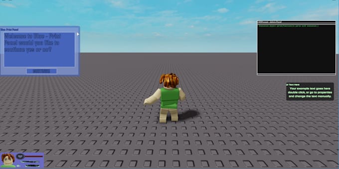 Develop and design an professional and advanced roblox ui by Qxalmighty ...