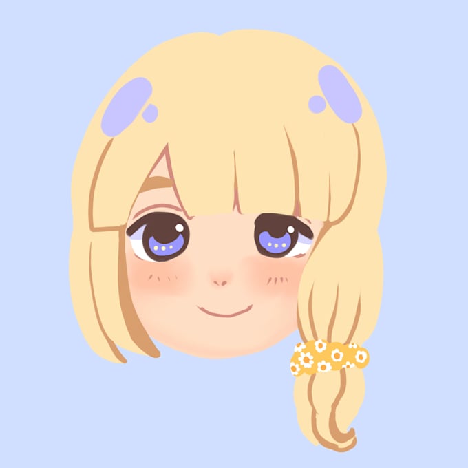 Draw lineless chibi art in cute style by Wii_art | Fiverr