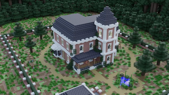 Render your minecraft build by Yttobyo | Fiverr