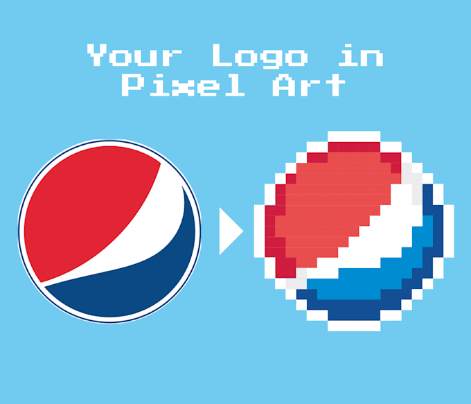 Transform your logo to pixel art by Oviedoestudio | Fiverr