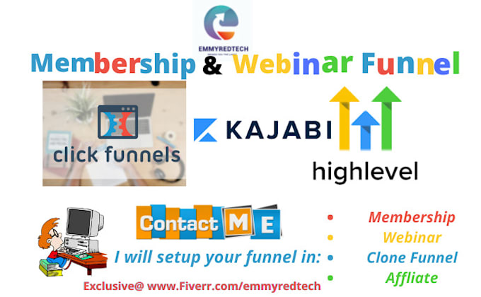 Build membership and webinar funnel, clone funnel on clickfunnel, go ...