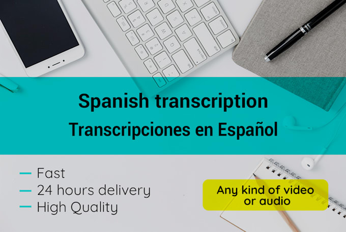 Do 30 minutes of any spanish transcription in 24 hours by Alicia_rose31 ...