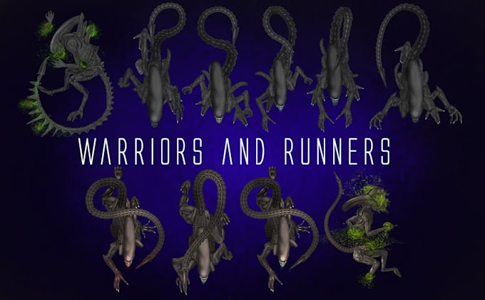 Provide you with alien themed tokens for your rpg by Rayanmolina | Fiverr