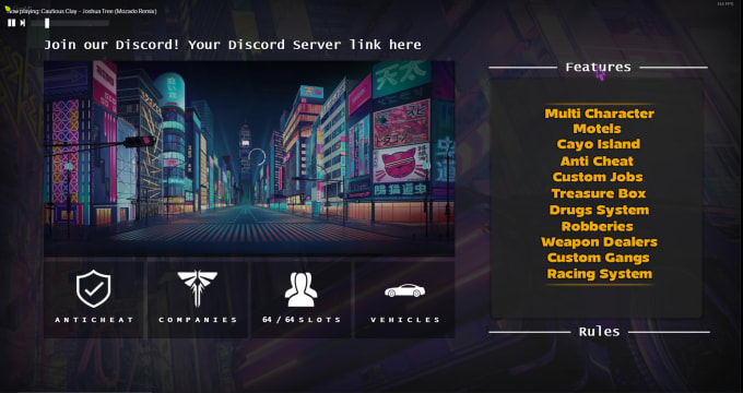 Create Fivem Server Premium Scripts Qbcore By Tim Il Fiverr