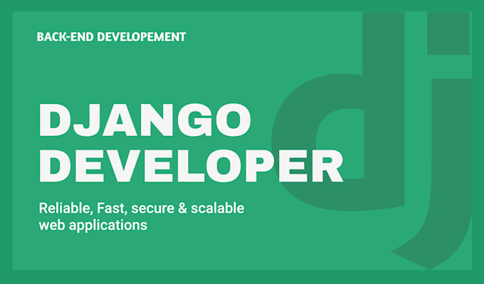 Be your backend developer in django, django developer by Mutant46 | Fiverr