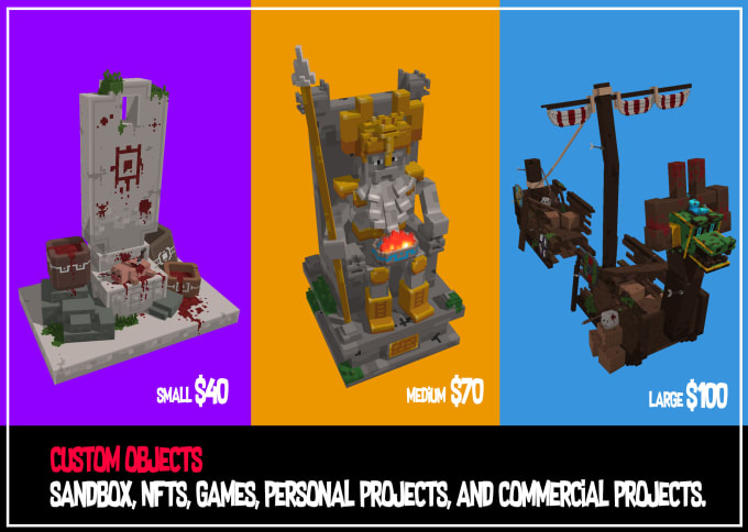 Create anything in voxel art for you by Loregames | Fiverr Create anything in voxel art for you by Loregames | Fiverr