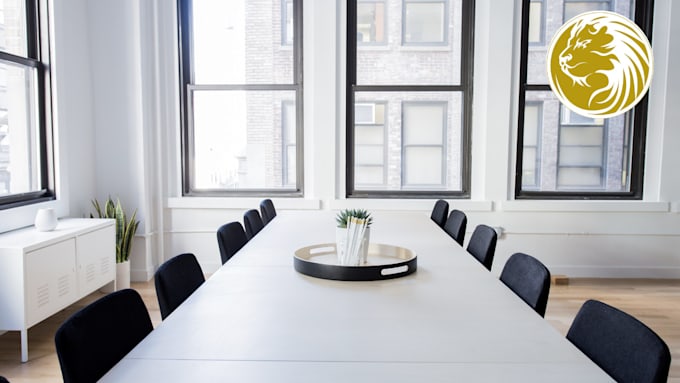 Create a professional zoom virtual background with your logo by ...