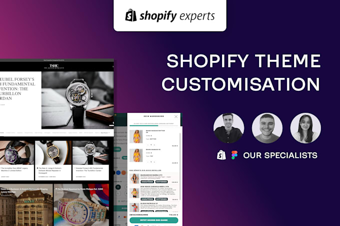 Provide shopify theme customization or visual bug fixes by Createcircus | Fiverr