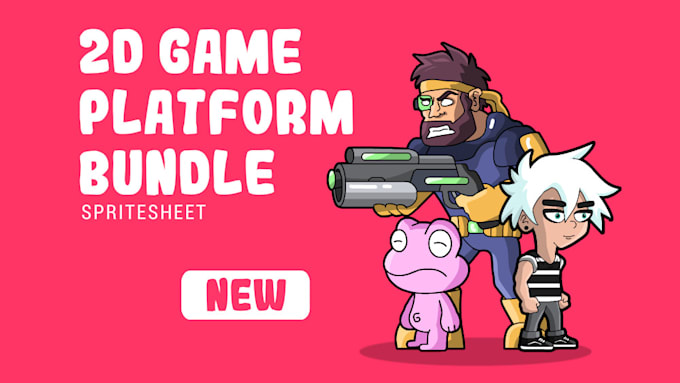 Create 2d Sprite Sheet Character Bundle For Your Game By Sungeek76 Fiverr