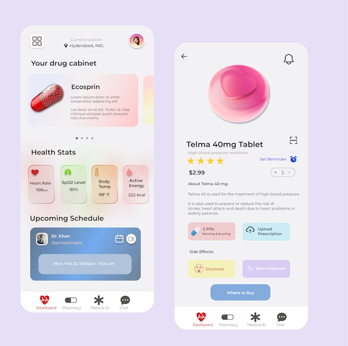 Create an attractive ui design for a better user experience by ...