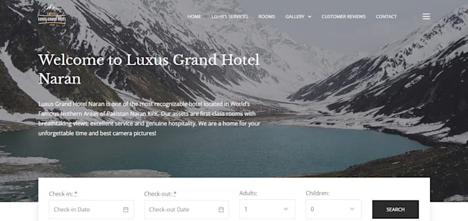 Create a custom frontend website using html, css javascript by Nk_ysf ...