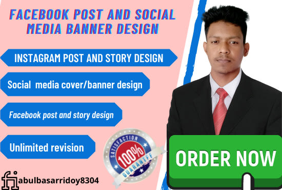 Create aesthetic social media design and facebook cover,post by ...