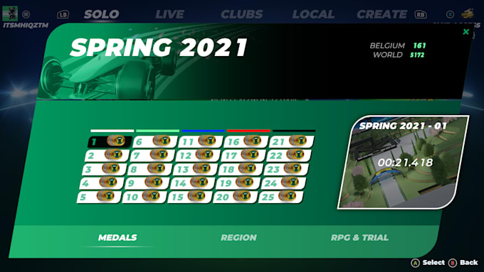 Drive author times or medals for you on tm2 stadium, tm 2020 or tm ...