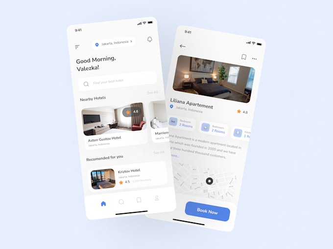 Make clean ui design for mobile app by Rizalahmaddafa | Fiverr