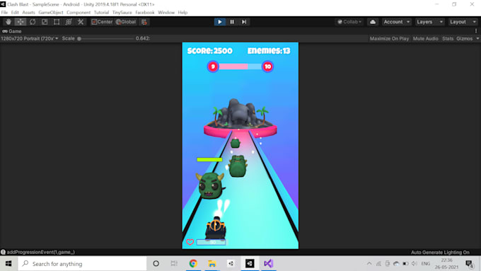 Create hypercasual unity game by Gettheweb | Fiverr