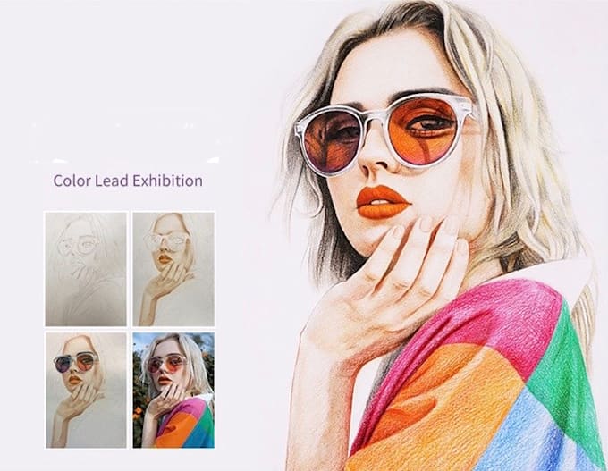 Draw colored pencil sketch for you by Timberfreeman | Fiverr