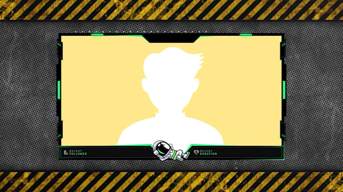 Create custom facecam, animated facecam for kick, streamer, twitch by ...